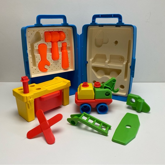 Mattel | Toys | Vintage Mattel Tuff Stuff Tool Vehicle Set | Poshmark